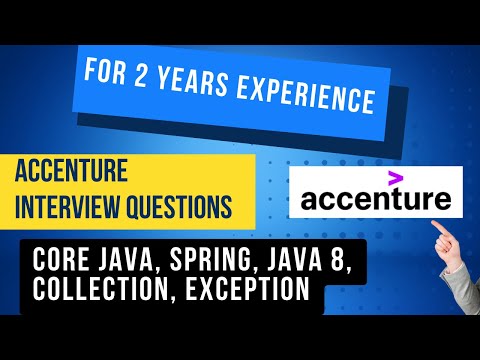 2 Years Experience Java Interview Questions And Answers For Accenture