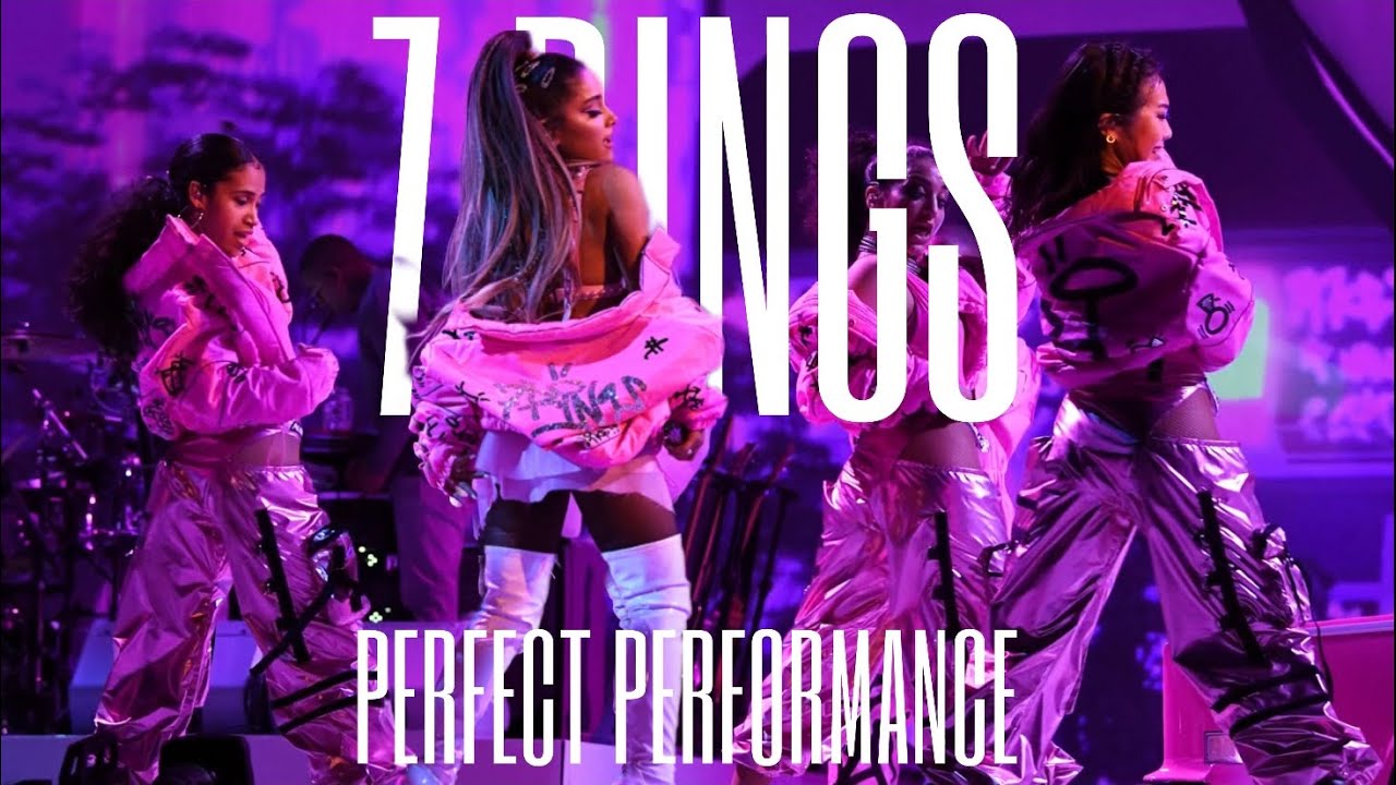 Ariana Grande 7 Rings Perfect Performance Swt Youtube