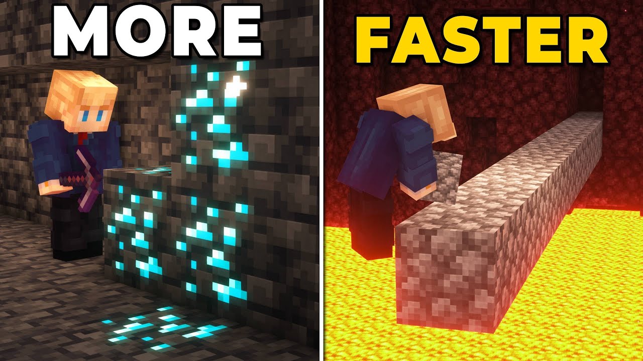 25 Pro Tips Everyone Should Know In Minecraft Youtube
