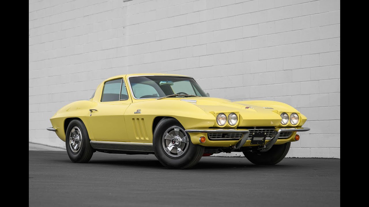 1966 Corvette 427 Start Up And Walk Around Youtube