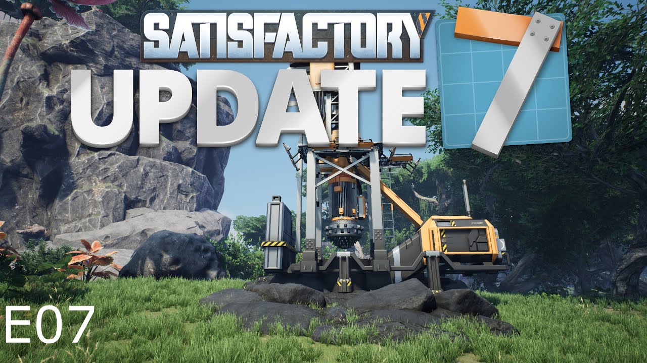 Satisfactory Update 7 E07 Finding Coal Nodes Youtube