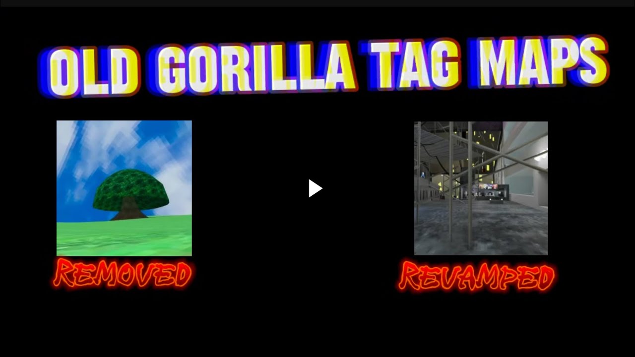 Old Gorilla Tag Maps Explained Youtube