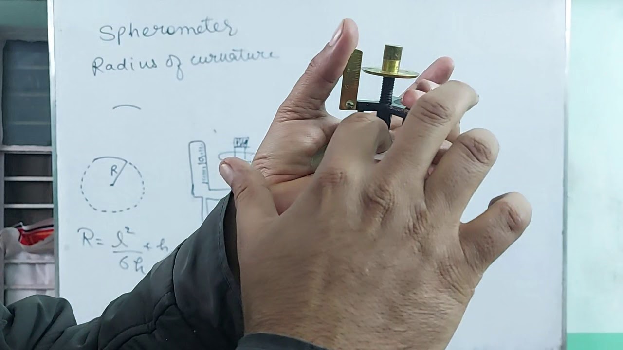Class 11 Spherometer Experiment Youtube