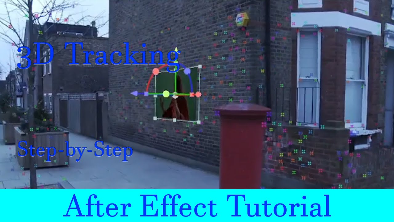 Basic 3d Tracking In After Effects Step By Step Tutorial Lecture 09