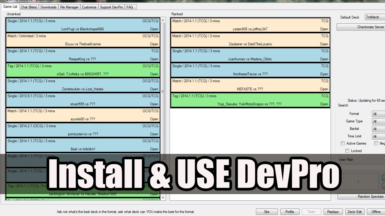 How To Install Use Devpro Youtube