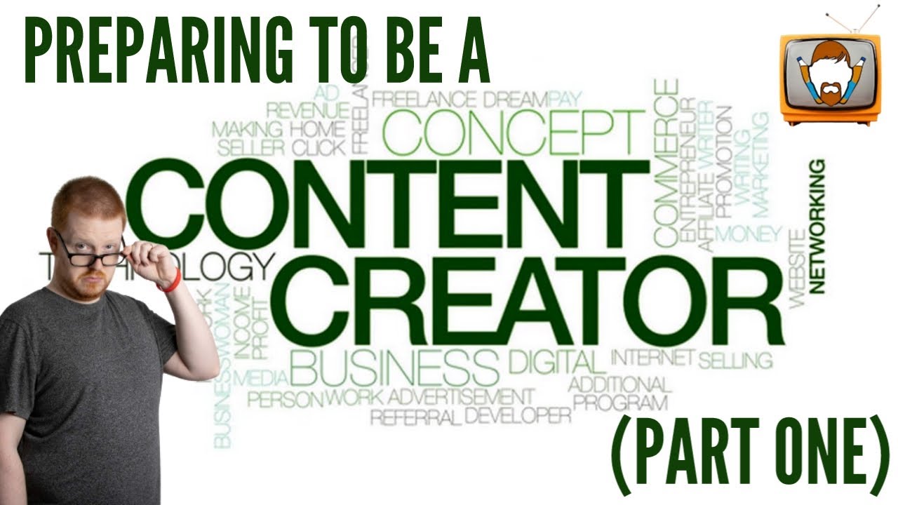 Preparing To Make Content On Youtube Part 1 Youtube