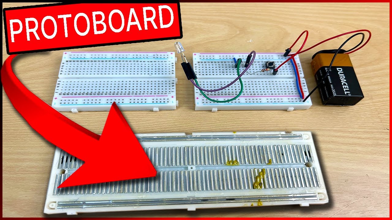 Para Que Serve A Protoboard Youtube