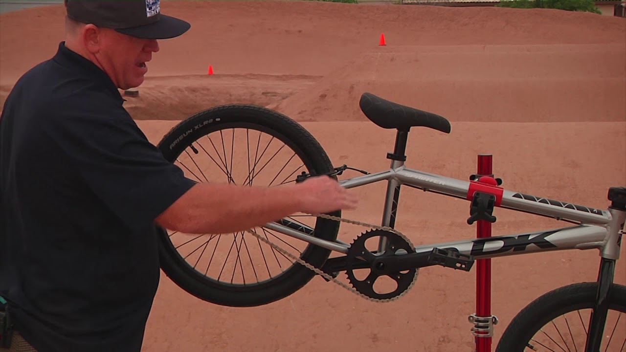 Usa Bmx Tech Tips Chain Adjustment Youtube