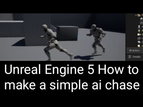 Unreal Engine 5 Guide How To Make A Simple Ai Chase Ue5 Youtube