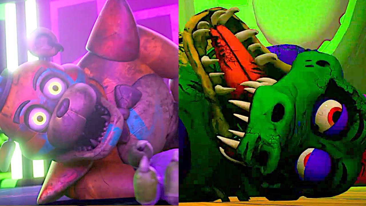 All Death Scenes Five Nights At Freddy S Security Breach Youtube
