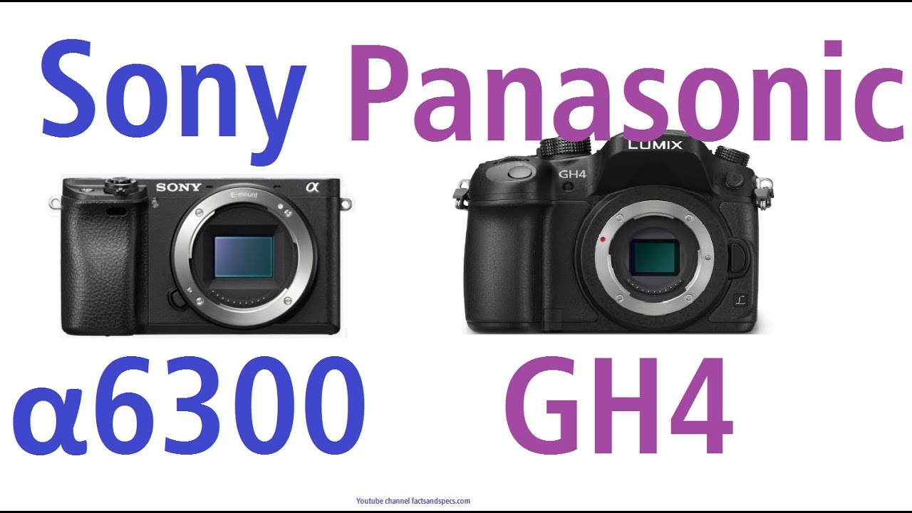 Sony α6300 Vs Panasonic Lumix Gh4 Youtube
