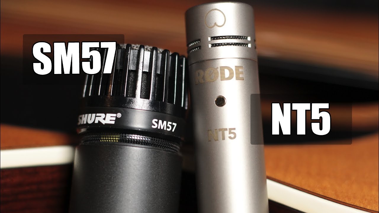 Rode Nt5 Vs Shure Sm57 Acoustic Guitar Pt 1 Youtube
