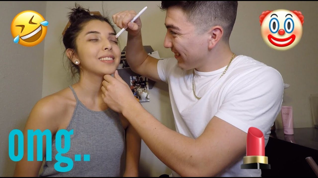 Boyfriend Does My Makeup Youtube