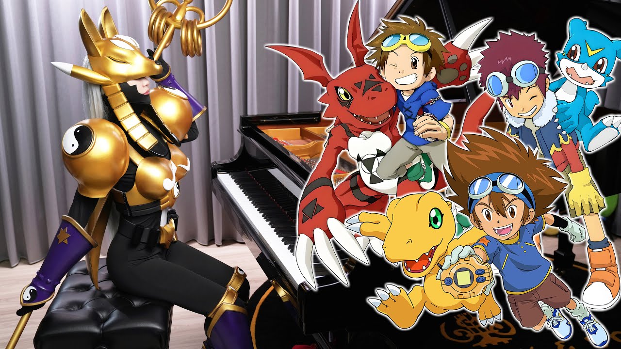 Digimon Adventure Piano Medley 2 400 000 Subscribers Special Ru S Piano
