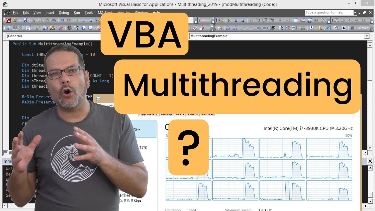 Multithreading With Vba Youtube
