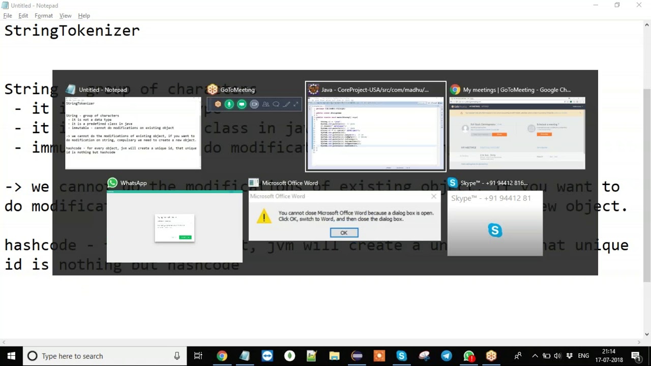String Stringbuffer Stringbuilder Stringtokenizer Youtube