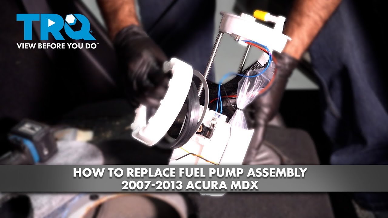 How To Replace Fuel Pump Assembly 2007 2013 Acura Mdx 1a Auto