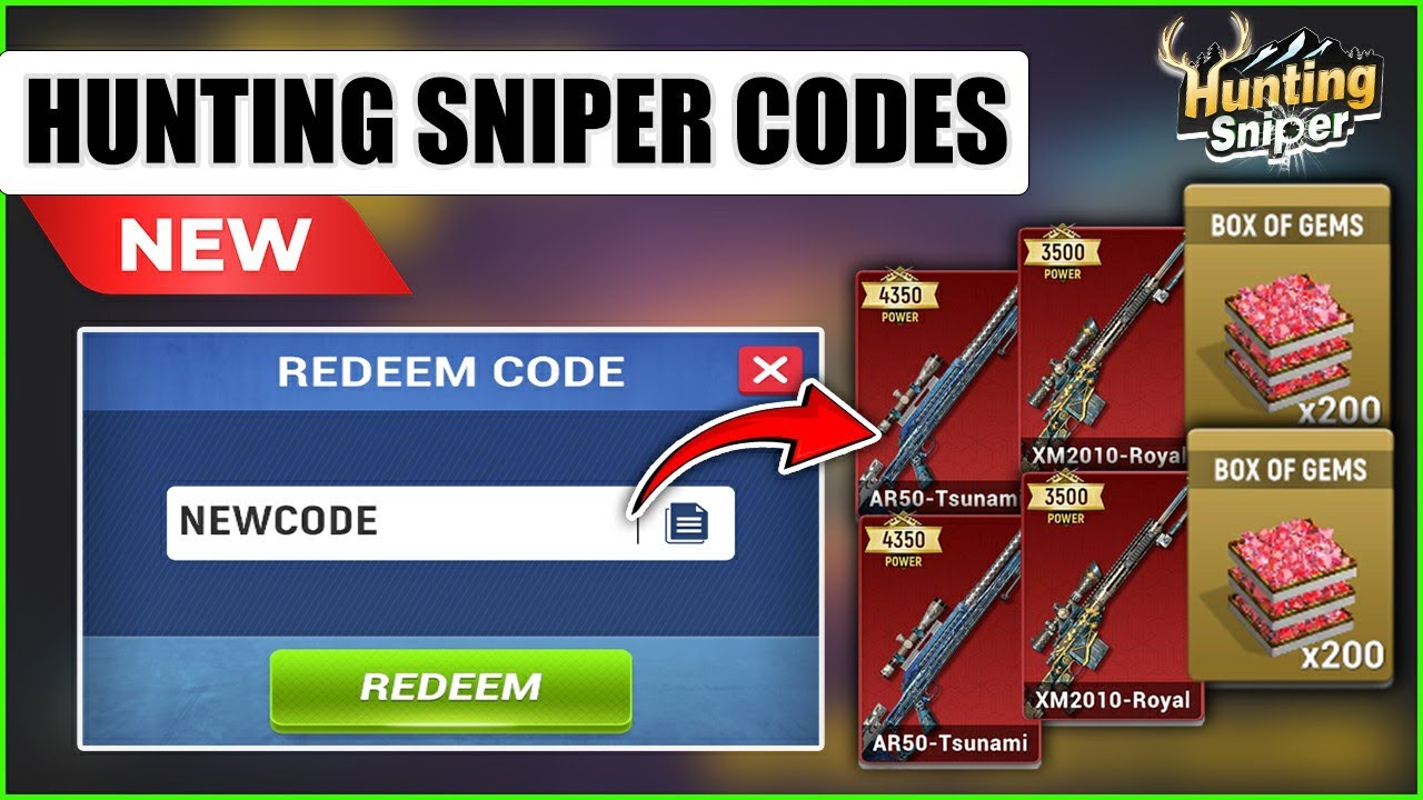 Hunting Sniper Codes Today рџћѓ Hunting Sniper Codes Youtube