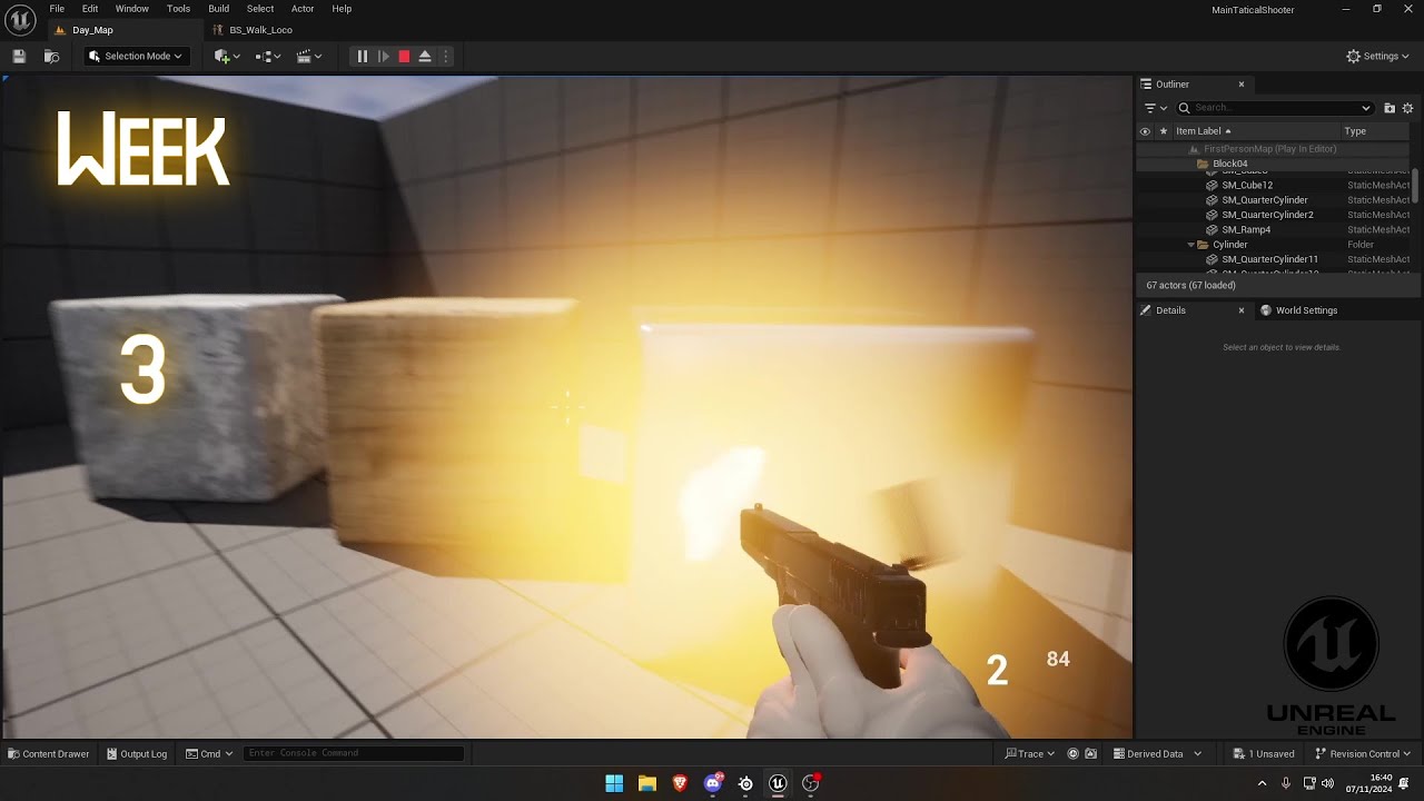 Fps Tactical Shooter Devlog Unreal Engine 5 Show Case Week 3 Youtube