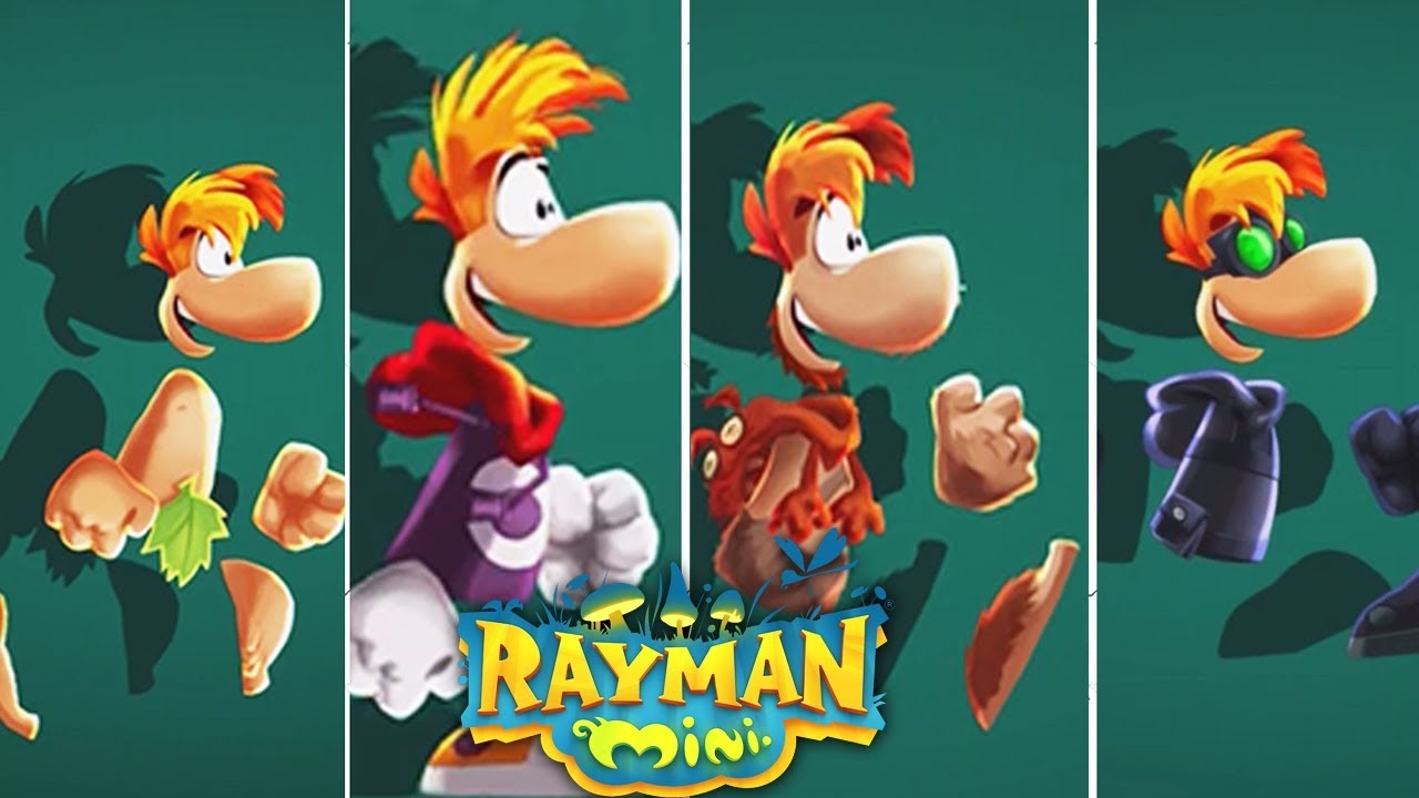 Rayman Mini All Worlds Bonus Levels Apple Arcade Walkthrough