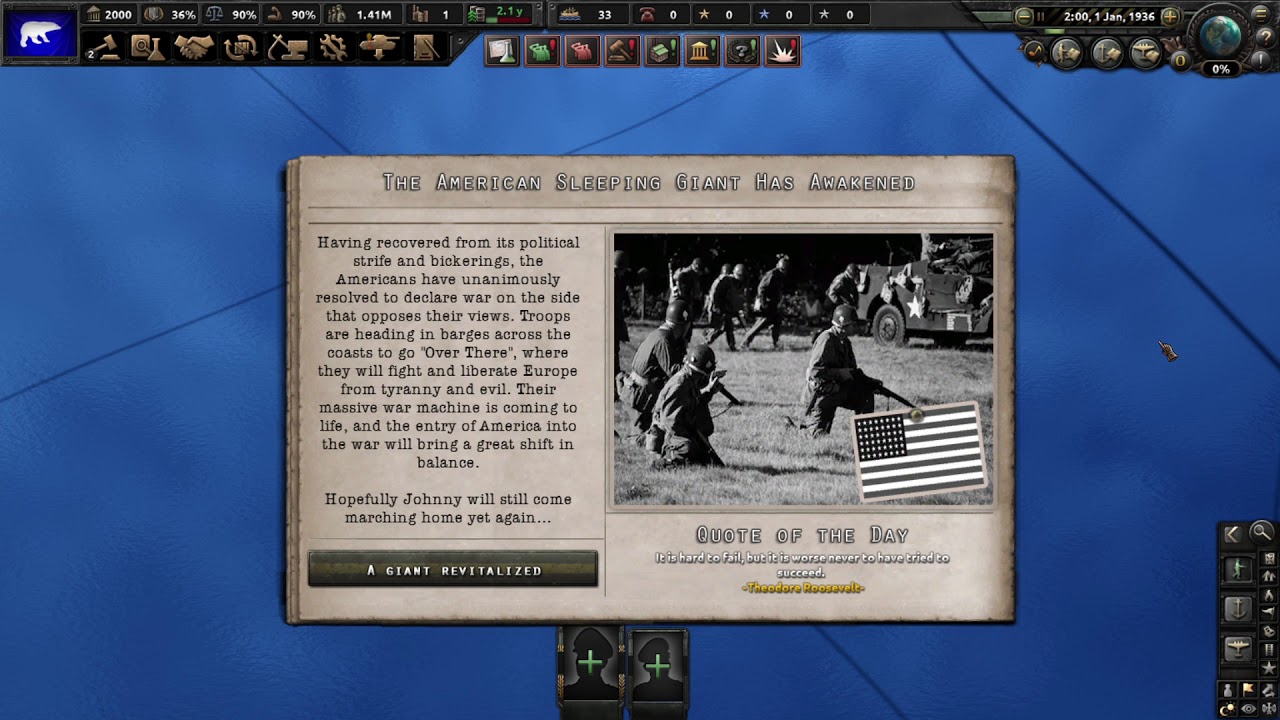 Hoi4 Kaiserredux Super Event America Joins The Weltkrieg Youtube