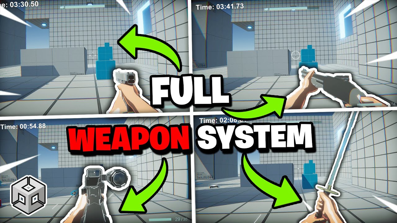 Unity Full Weapon System Tutorial Youtube