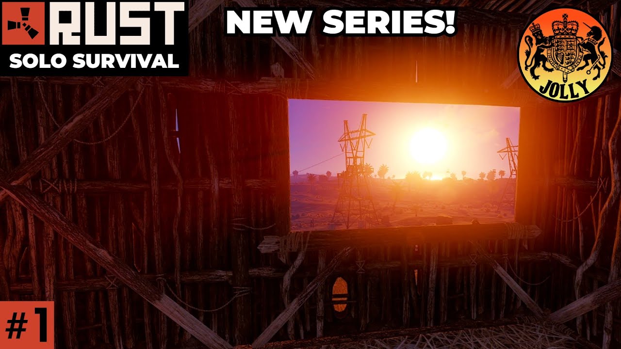 Rust Solo Survival Episode 1 Youtube