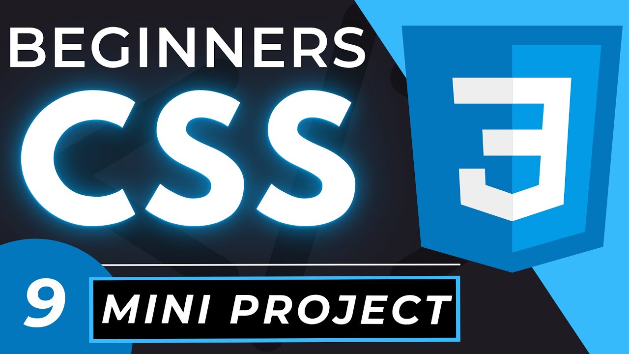 Css Mini Project For Beginners Youtube