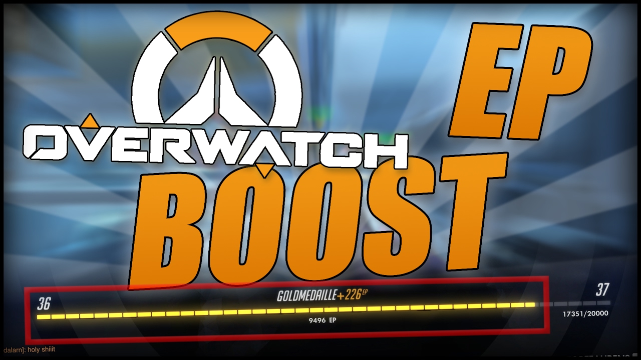 Xp Boost In Overwatch Tschillp Youtube