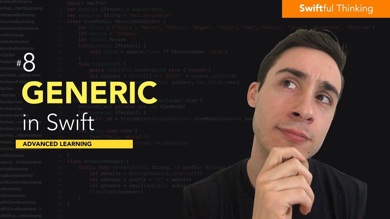 How To Use Generics In Swift Advanced Learning 8 Youtube