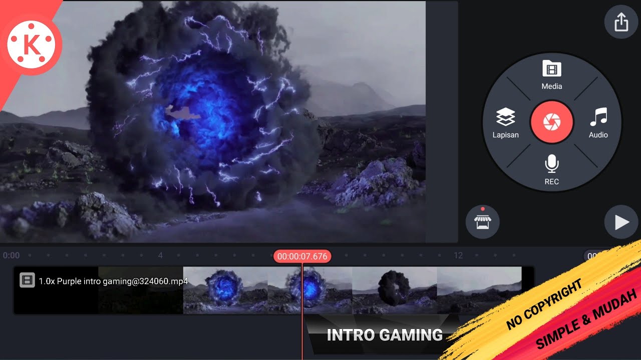 Cara Buat Intro Gaming Simple Intro Youtube Gaming Tutorial