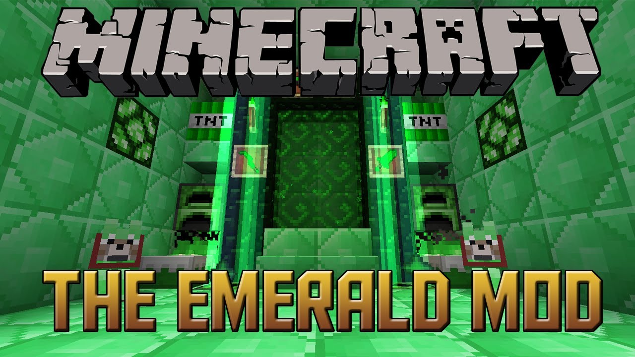 All Emerald Errything The Emerald Mod Minecraft Mod Showcase Youtube