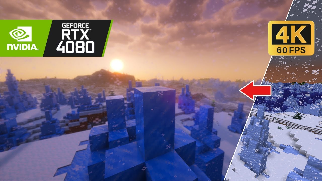 4k 60fps Insane Render Distance Shader Comparison Rethinking