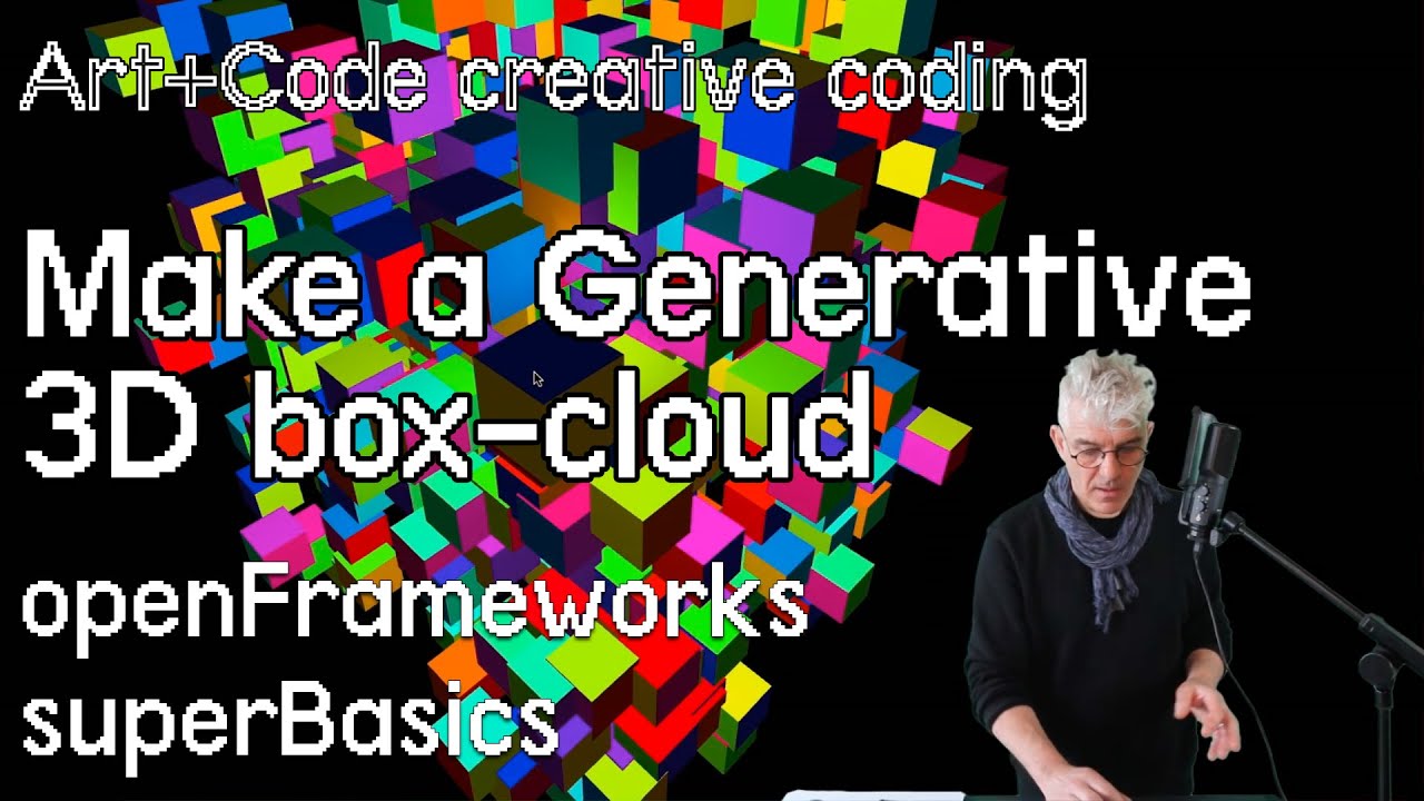 Build A Generative 3d Box Cloud Tutorial Openframeworks Superbasics