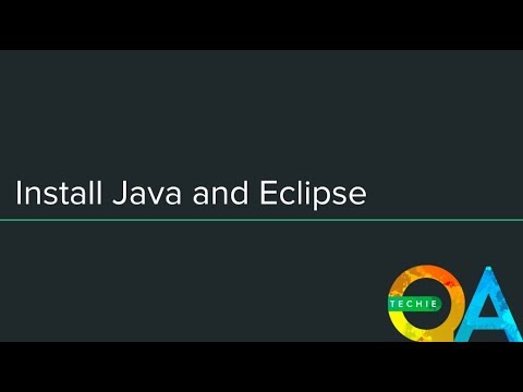 Java Eclipse Installation Youtube