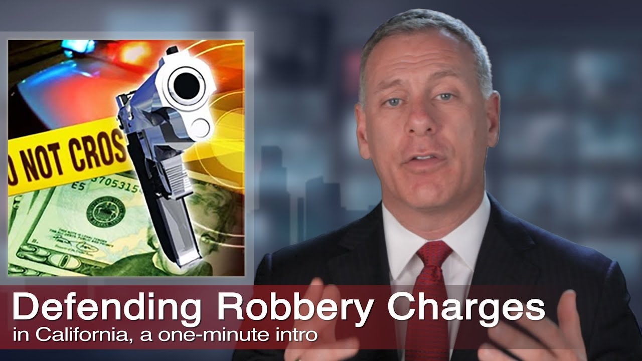 Los Angeles Robbery Crimes Criminal Defense Kraut Law Group Youtube