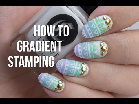 How To Gradient Stamping Youtube