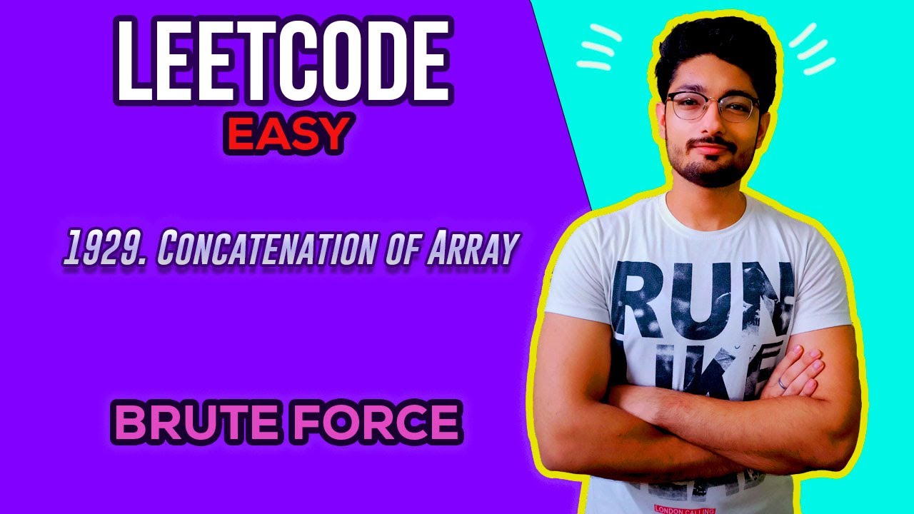 1929 Concatenation Of Array Leetcode Easy Youtube