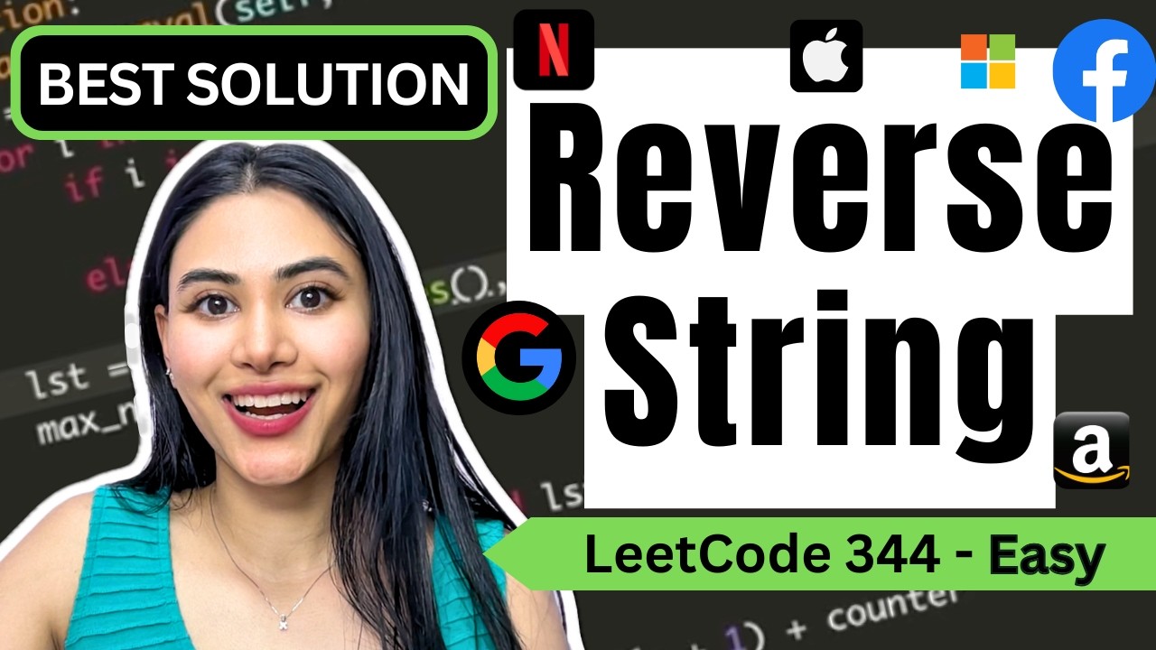 Reverse String Leetcode Youtube