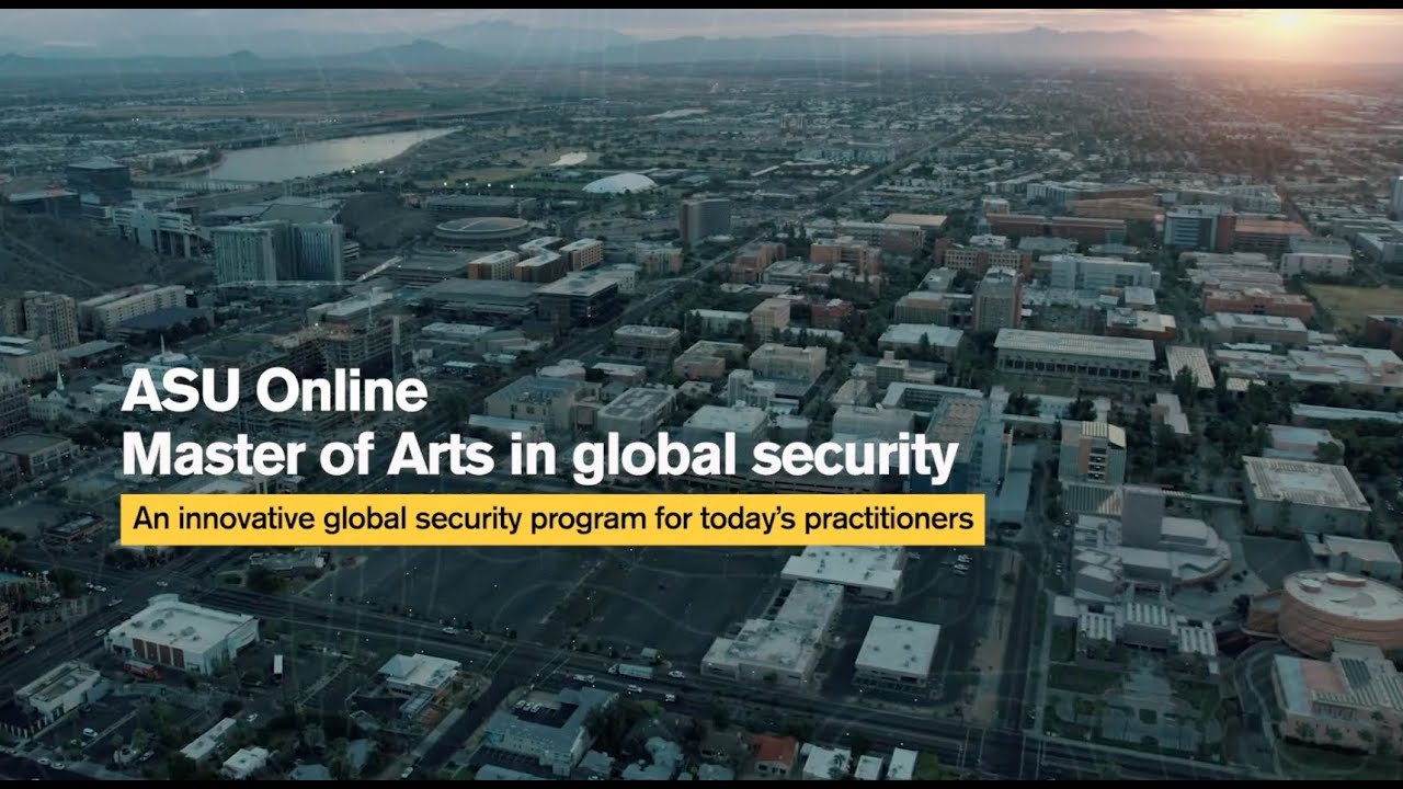 Presenting The Master Of Arts In Global Security Program At Arizona