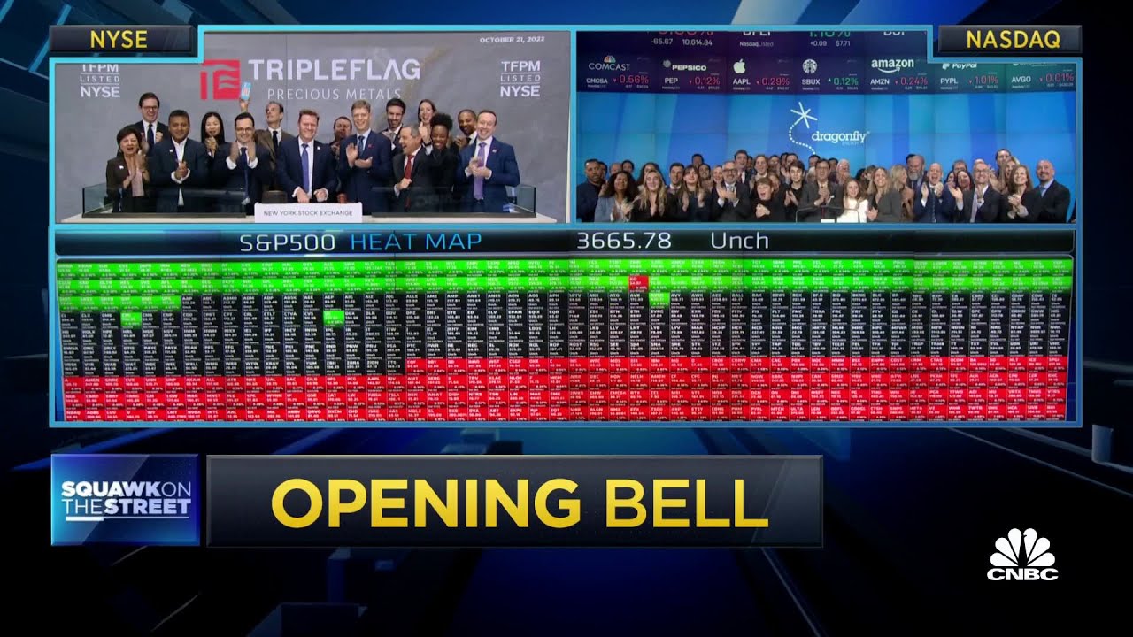 Opening Bell October 21 2022 Youtube