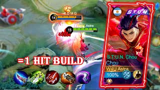 Chou One Hit Build Mobile Legends Astra Mp3 Music & Mp4 video downloads
