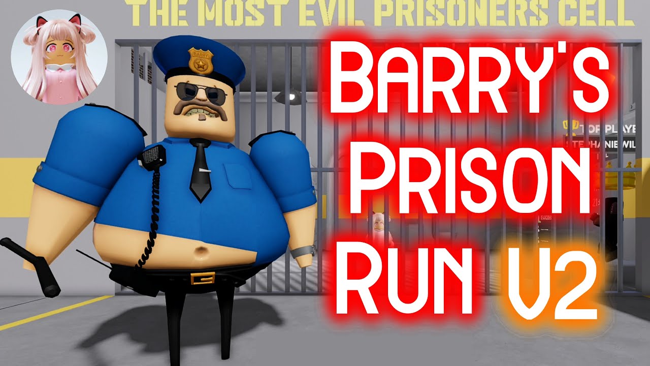 Barry S Prison Run V2 Roblox Gameplay Walkthrough Barry Prison Run No