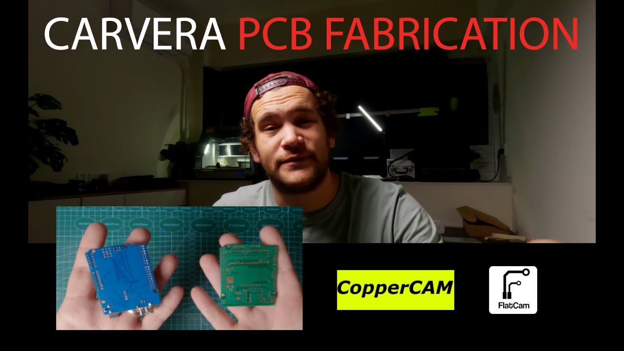 Carvera Pcb Fabrication Coppercam Vs Flatcam Youtube