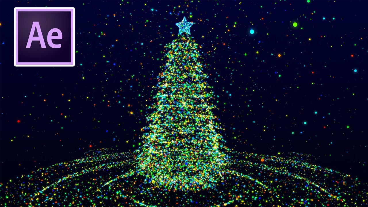 Creating A Christmas Tree In After Effects With Trapcode Particular