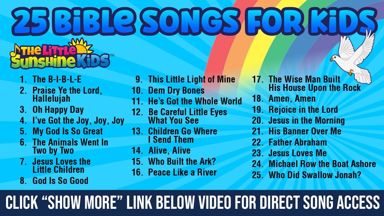 Kids Bible Songs About Moses