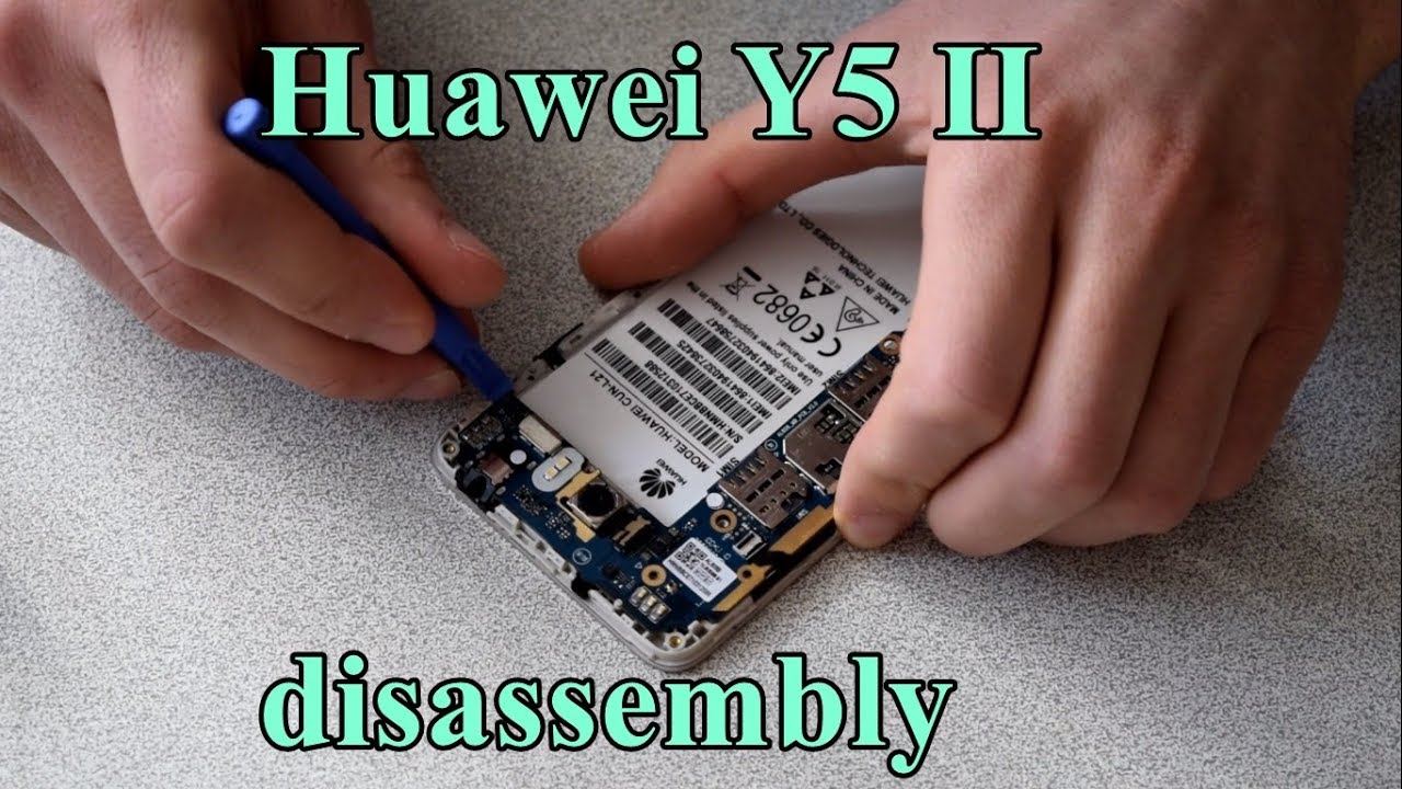 Huawei Y5 Ii Cun L21 Gold Disassembly Youtube