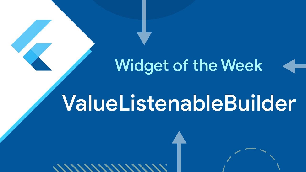Valuelistenablebuilder Flutter Widget Of The Week Youtube