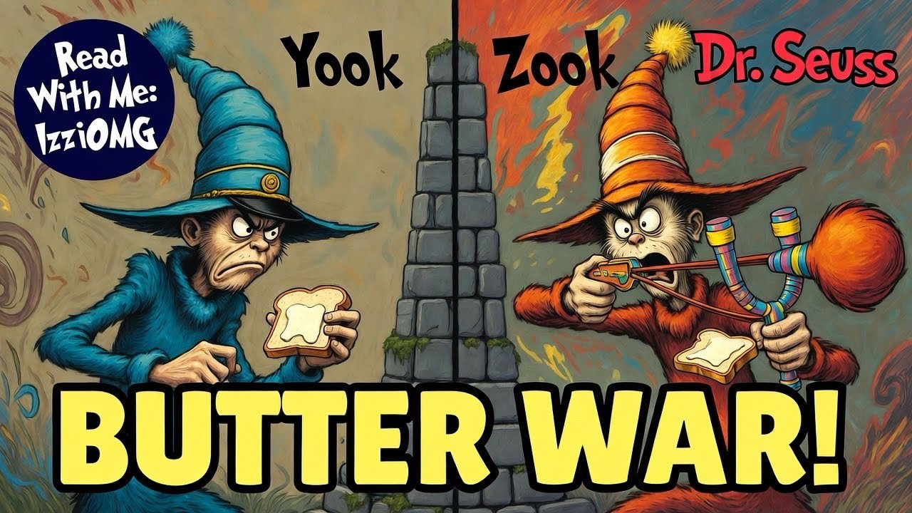 The Butter Battle Book By Dr Seuss Animated Read Aloud Yooks Vs