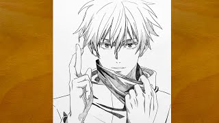 How To Draw Gojo Satoru Step By Step Easy Anime Drawing Tutorial 2025